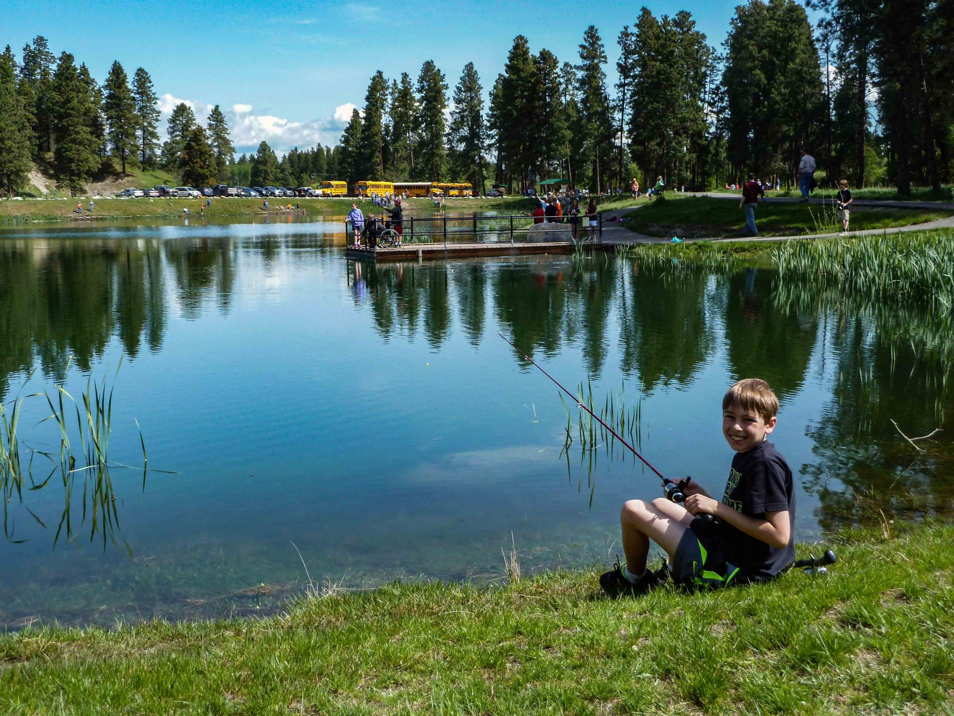 Pine Grove Fishing Pond - Flathead Land Trust